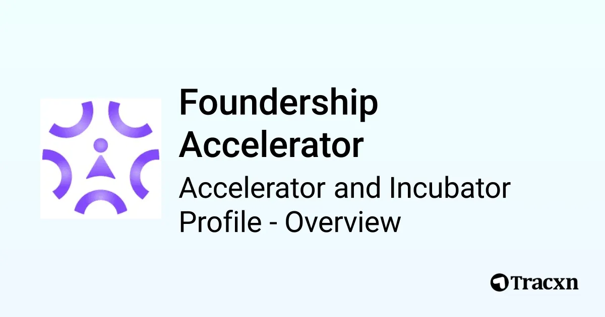 Foundership Accelerator - 2025 Investor Profile, Portfolio, Team ...