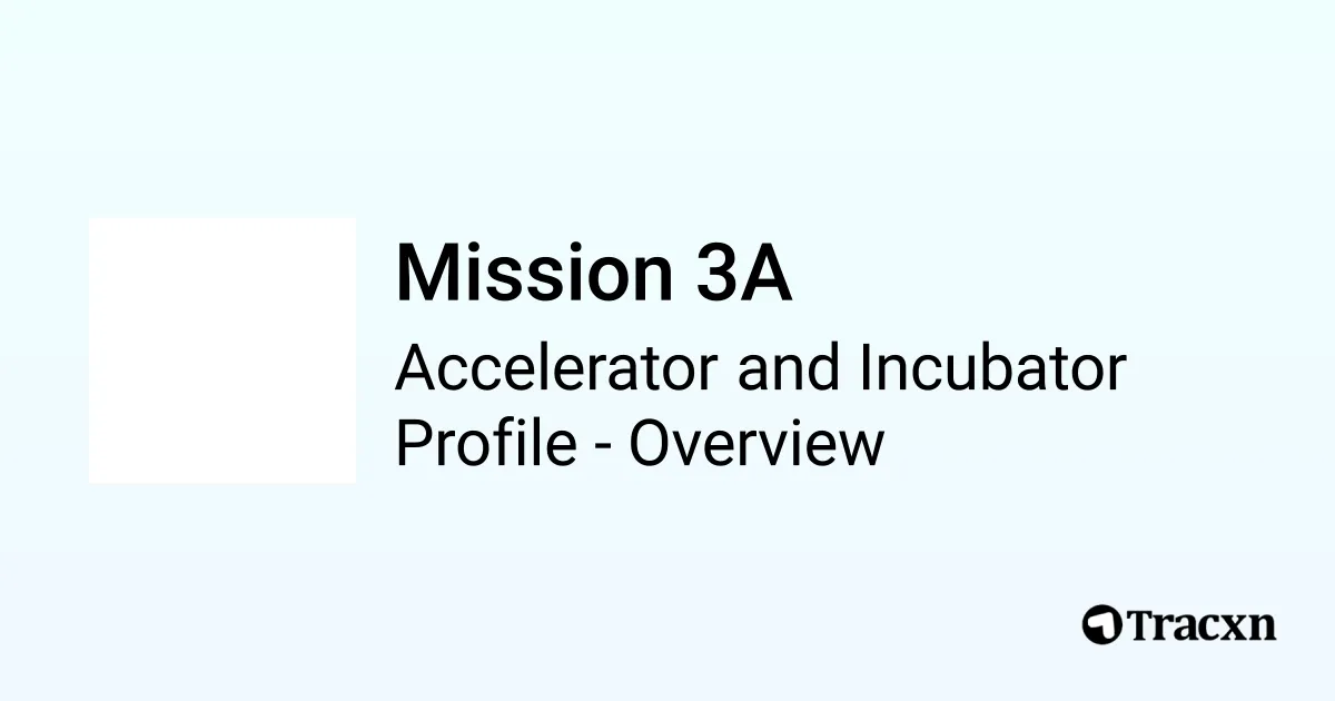 Mission 3A - 2025 Investor Profile, Portfolio & Team - Tracxn