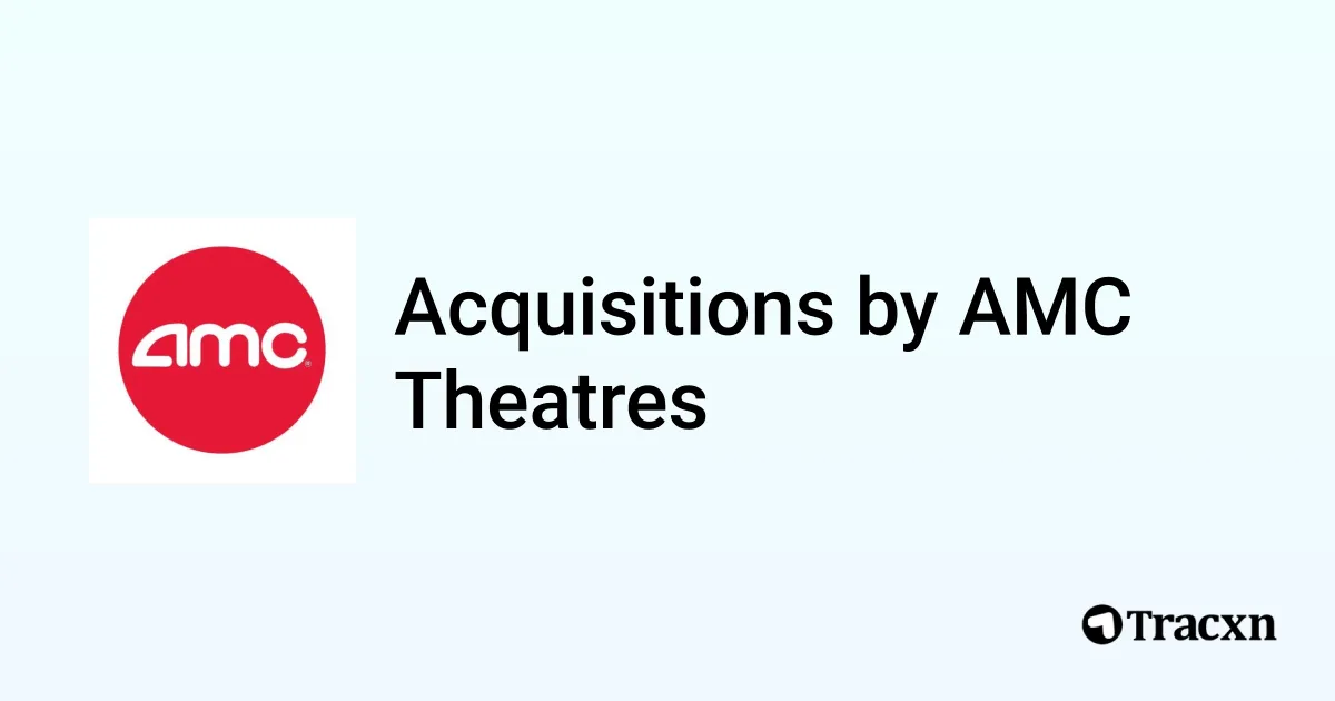 List of 5 Acquisitions by AMC Theatres (Sep 2025) - Tracxn