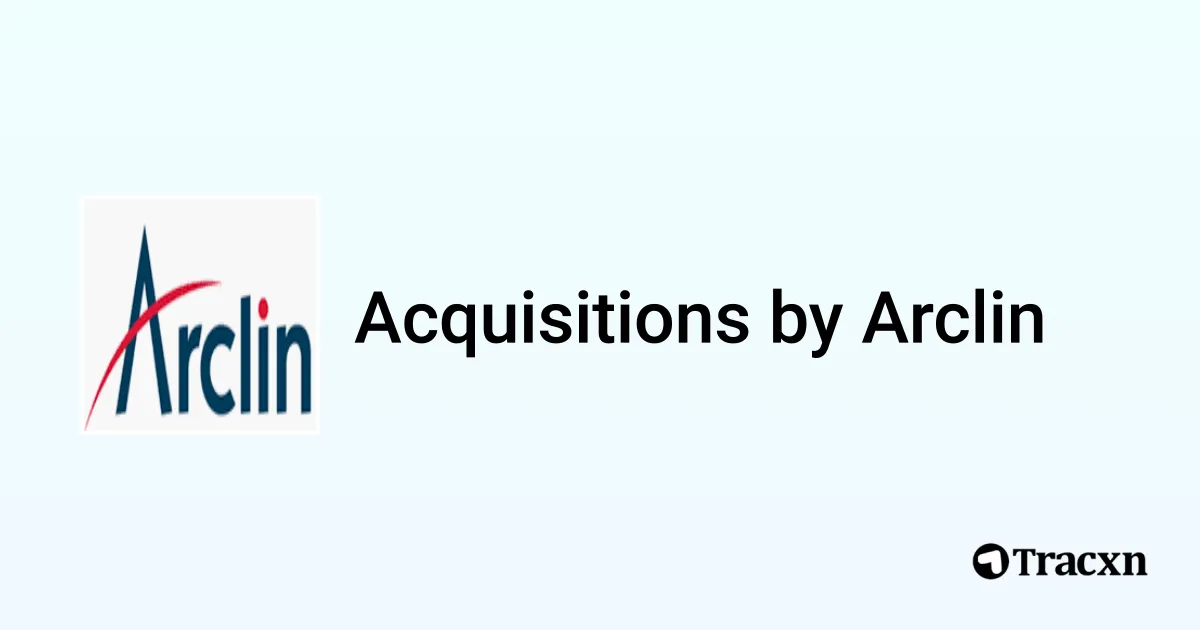 List of 4 Acquisitions by Arclin (Sep 2025) - Tracxn