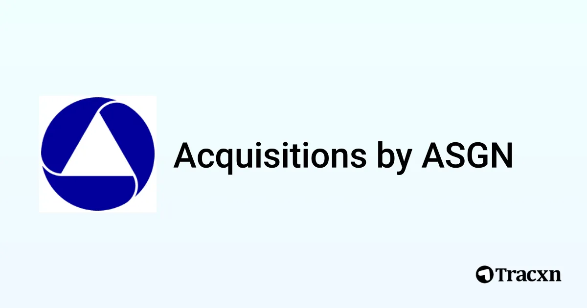 List of 21 Acquisitions by ASGN (Apr 2026) - Tracxn