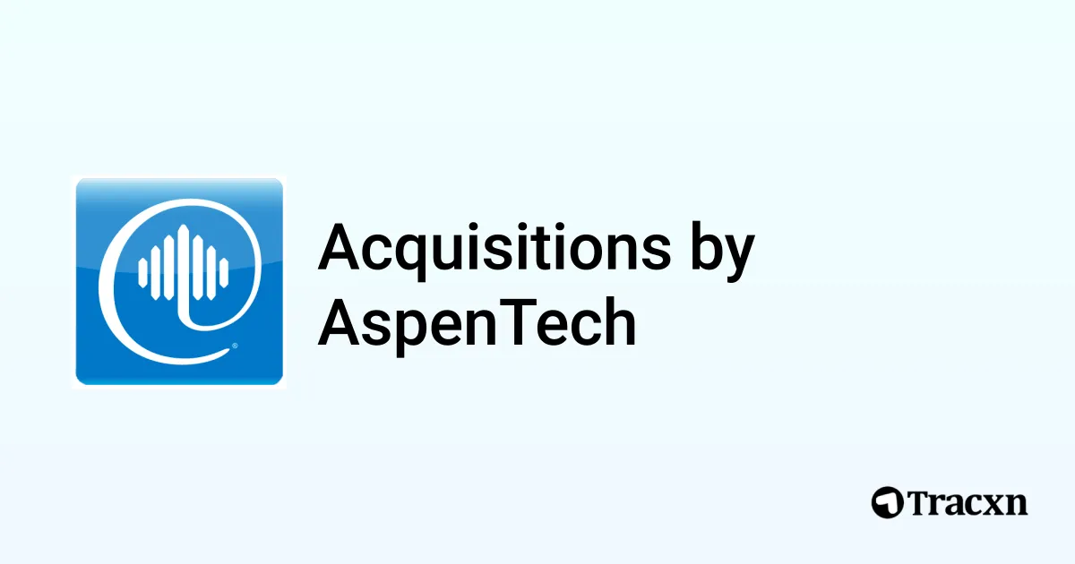 List of 12 Acquisitions by AspenTech (Apr 2026) - Tracxn