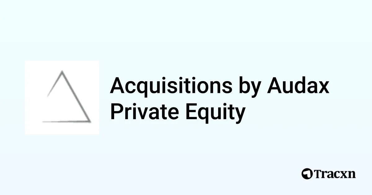 List of 70 Acquisitions by Audax Private Equity (Oct 2025) - Tracxn