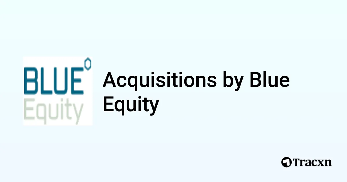 List of 3 Acquisitions by Blue Equity (Sep 2025) - Tracxn
