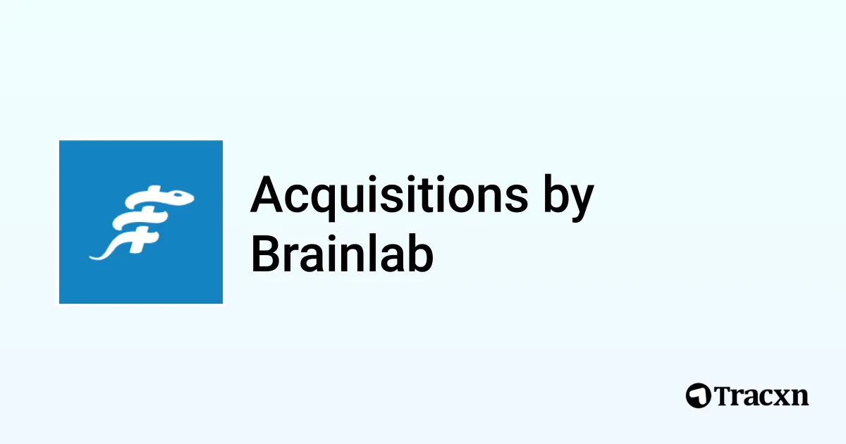 List of 5 Acquisitions by Brainlab (Apr 2026) - Tracxn