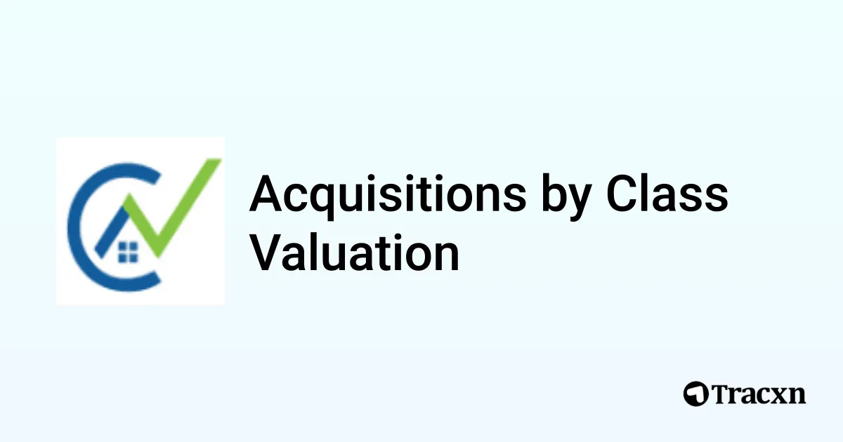 List of 10 Acquisitions by Class Valuation (Sep 2025) - Tracxn