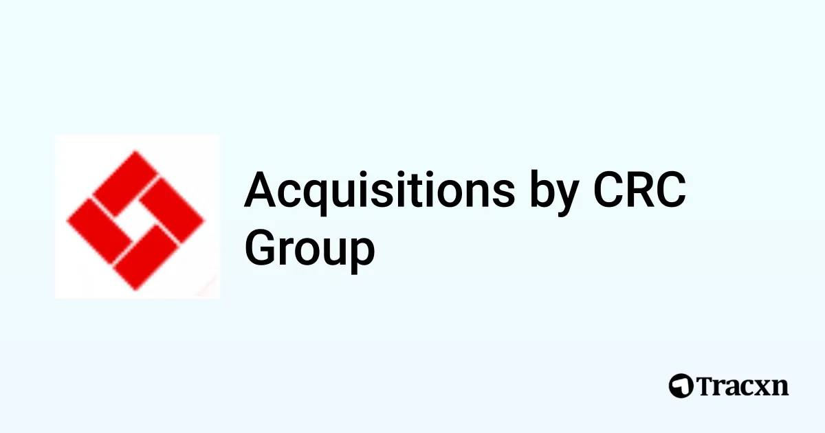 List of 8 Acquisitions by CRC Group (Sep 2025) - Tracxn