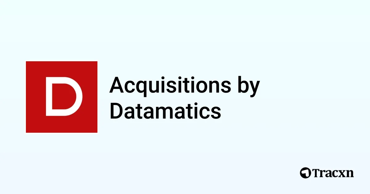 List of 6 Acquisitions by Datamatics (Jan 2026) - Tracxn