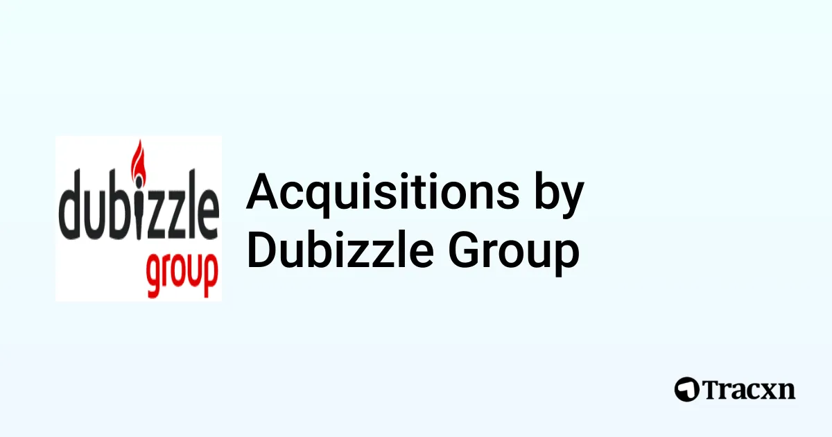 List of 6 Acquisitions by Dubizzle Group (Jan 2026) - Tracxn