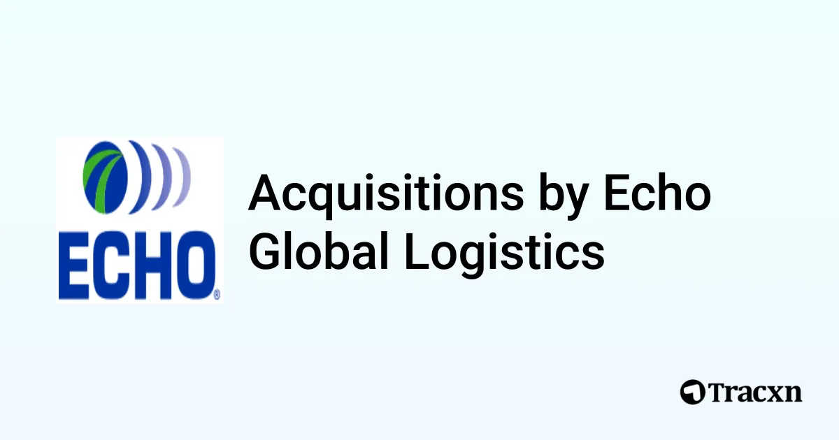 List of 8 Acquisitions by Echo Global Logistics (Sep 2025) - Tracxn