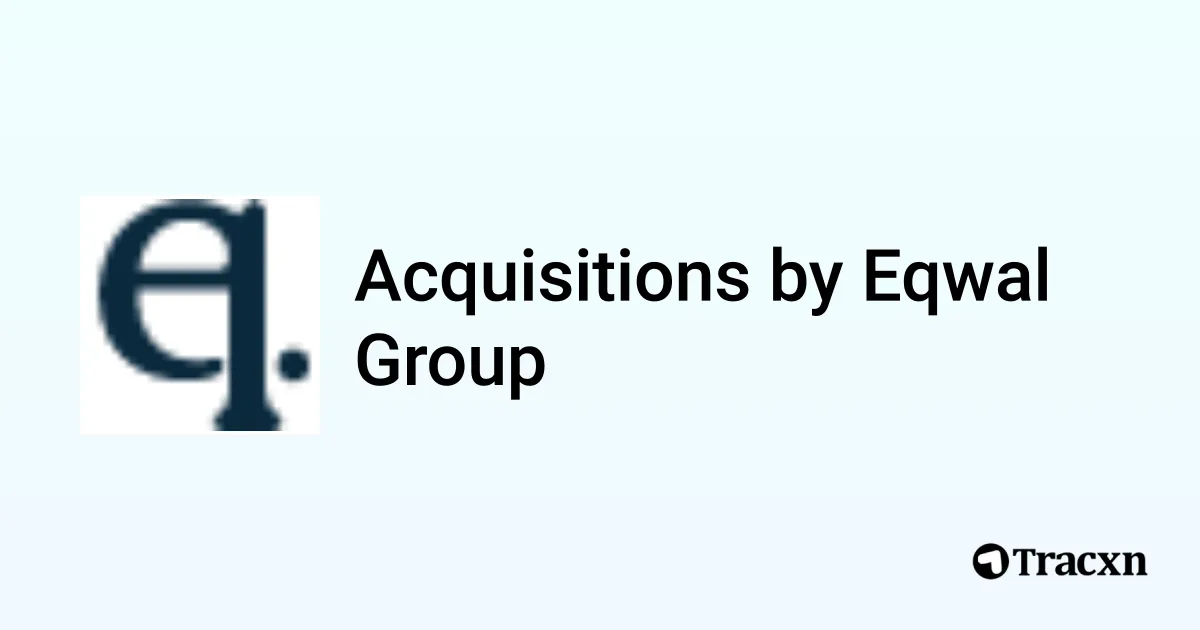 List of 5 Acquisitions by Eqwal Group (Sep 2025) - Tracxn