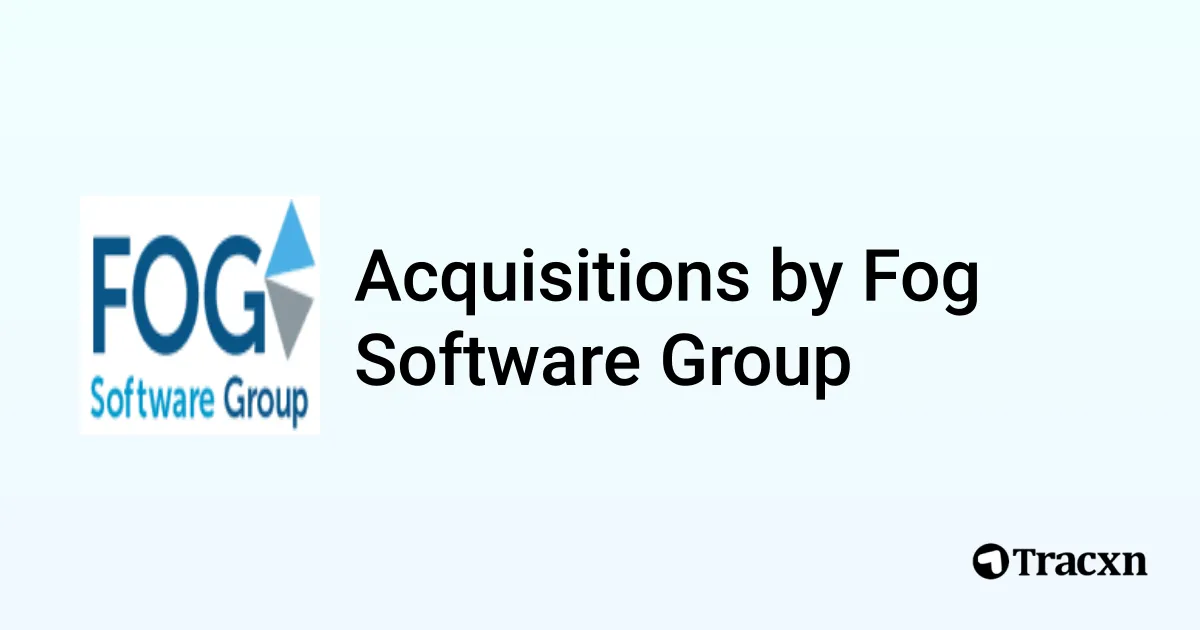 List of 24 Acquisitions by Fog Software Group (Jan 2026) - Tracxn