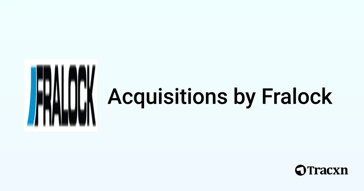 List of 5 Acquisitions by Fralock (Jan 2026) - Tracxn