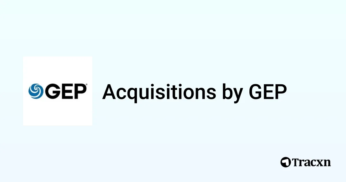 List of 4 Acquisitions by GEP (Oct 2025) - Tracxn