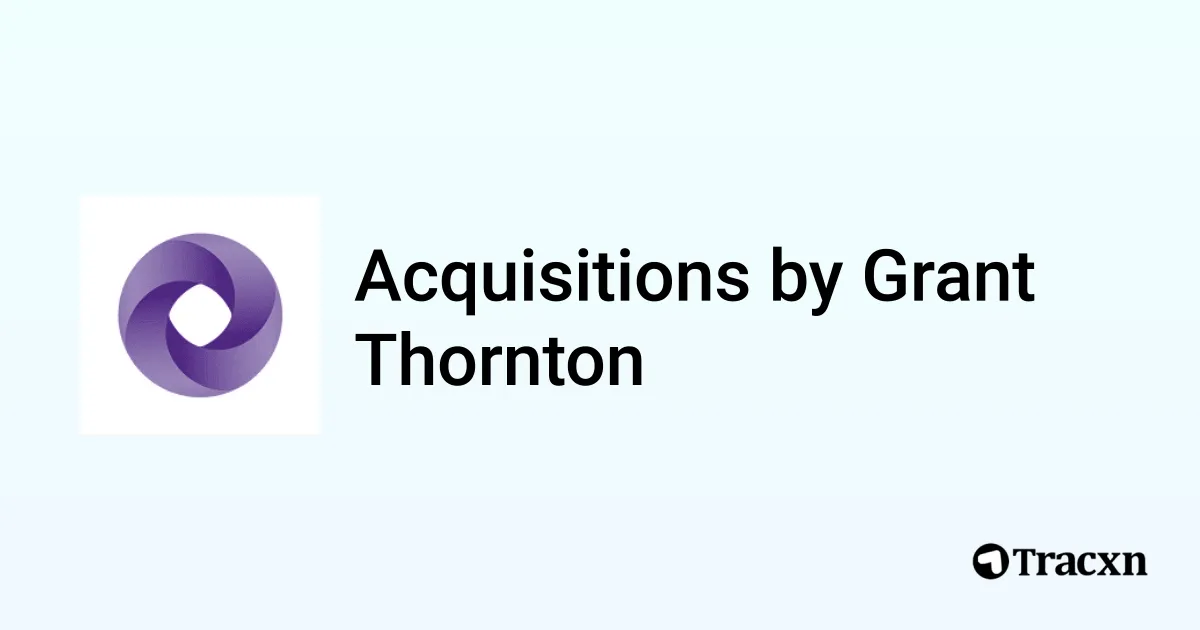 List of 4 Acquisitions by Grant Thornton (Jan 2026) - Tracxn
