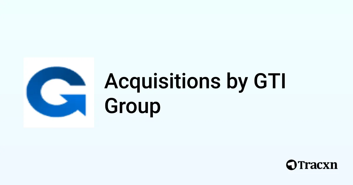 List of 3 Acquisitions by GTI Group (Sep 2025) - Tracxn