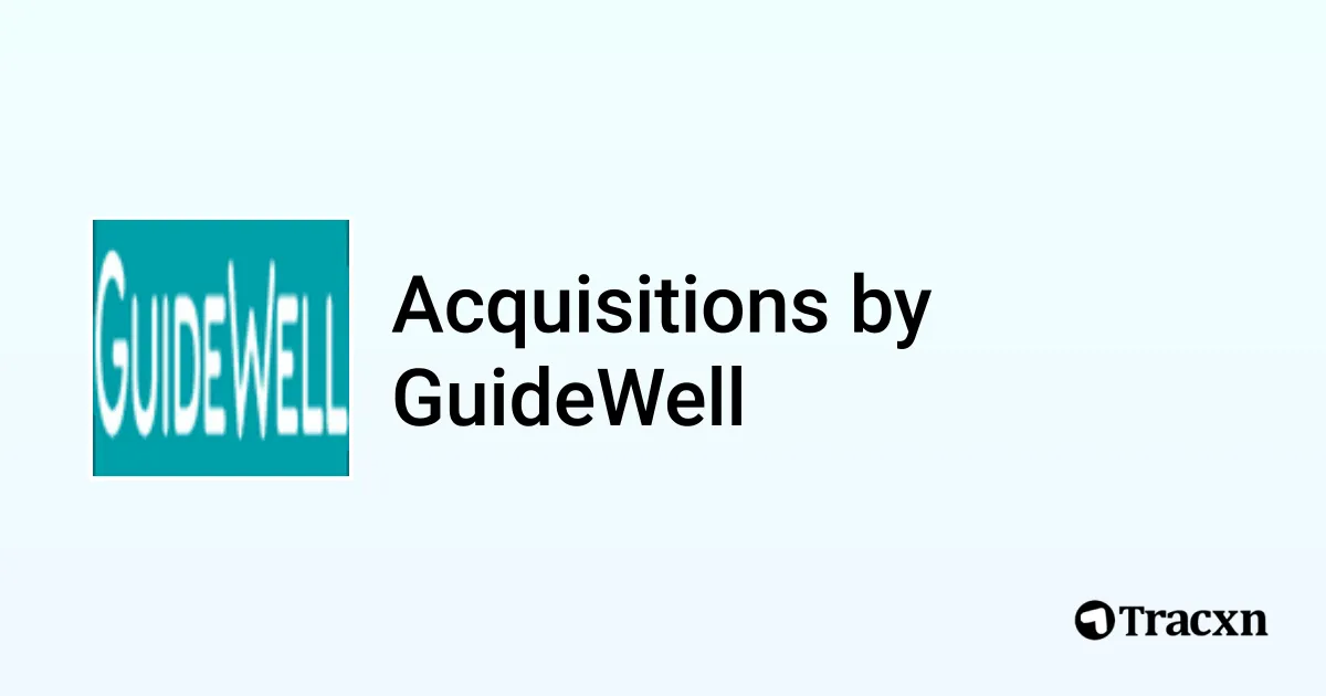 List of 4 Acquisitions by GuideWell (Jan 2026) - Tracxn