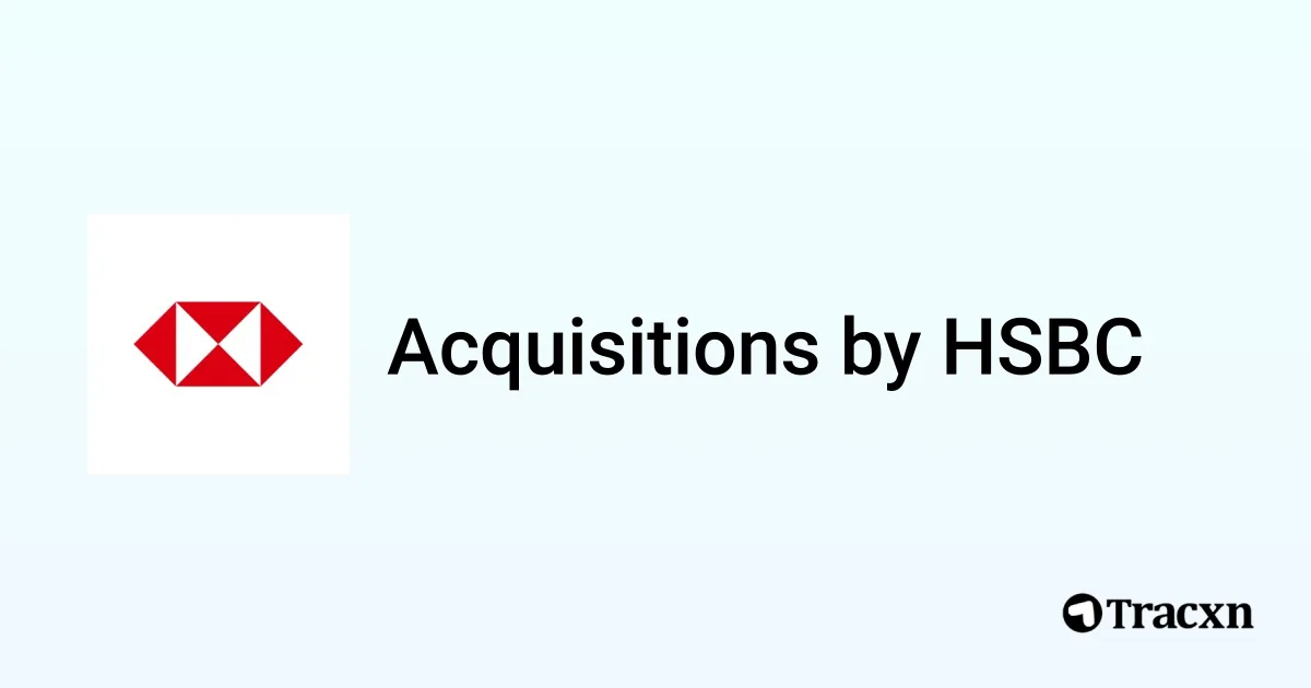 List of 29 Acquisitions by HSBC (Sep 2025) - Tracxn