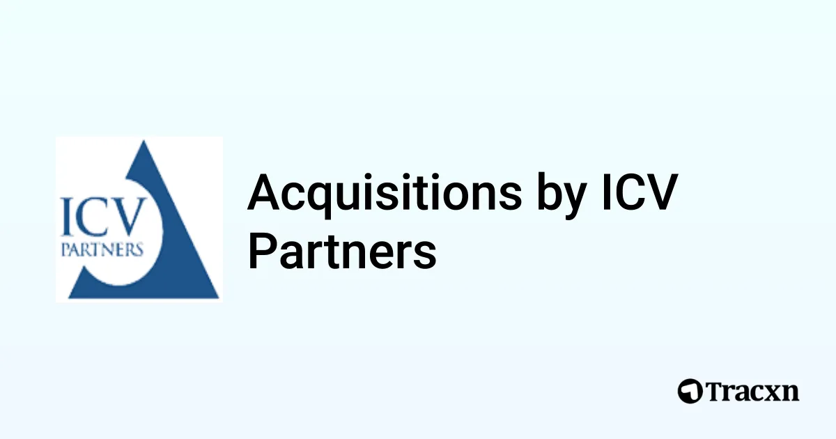 List of 24 Acquisitions by ICV Partners (Sep 2025) - Tracxn