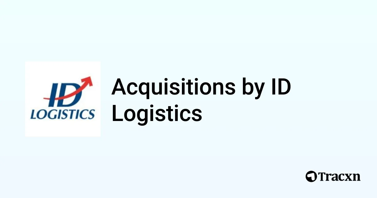 List of 5 Acquisitions by ID Logistics (Jan 2026) - Tracxn