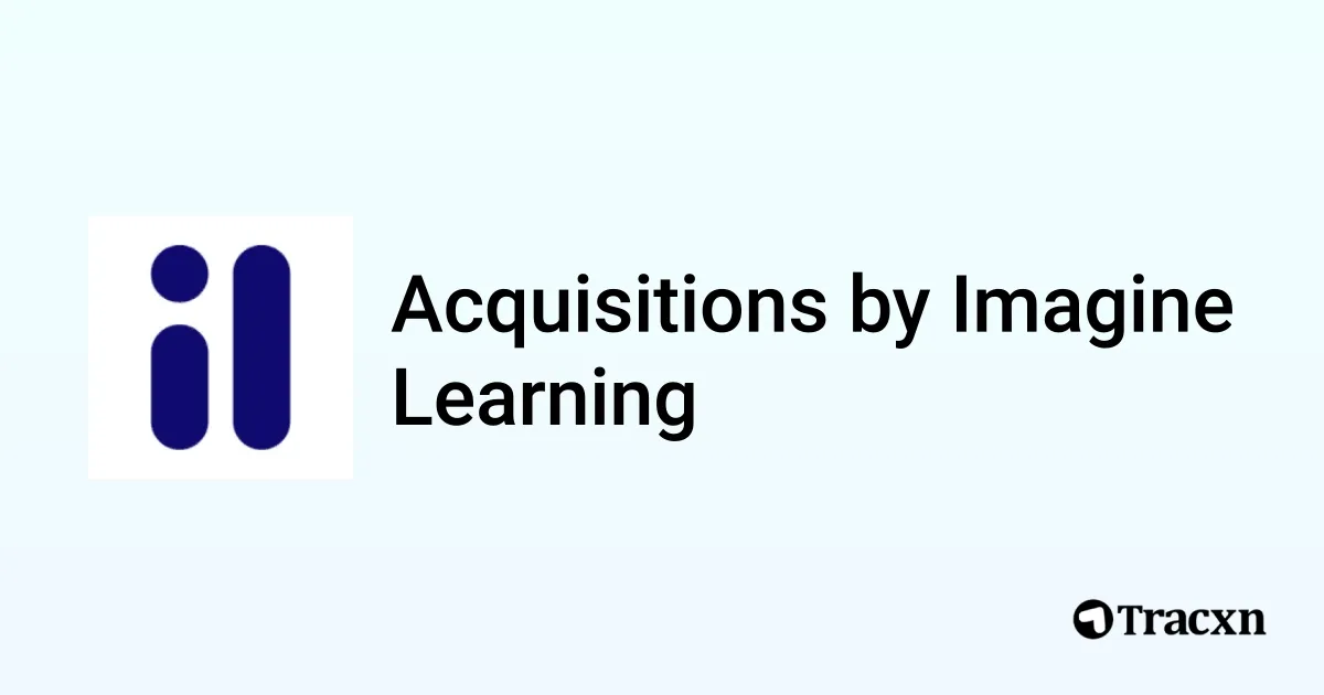 List of 6 Acquisitions by Imagine Learning (Jan 2026) - Tracxn