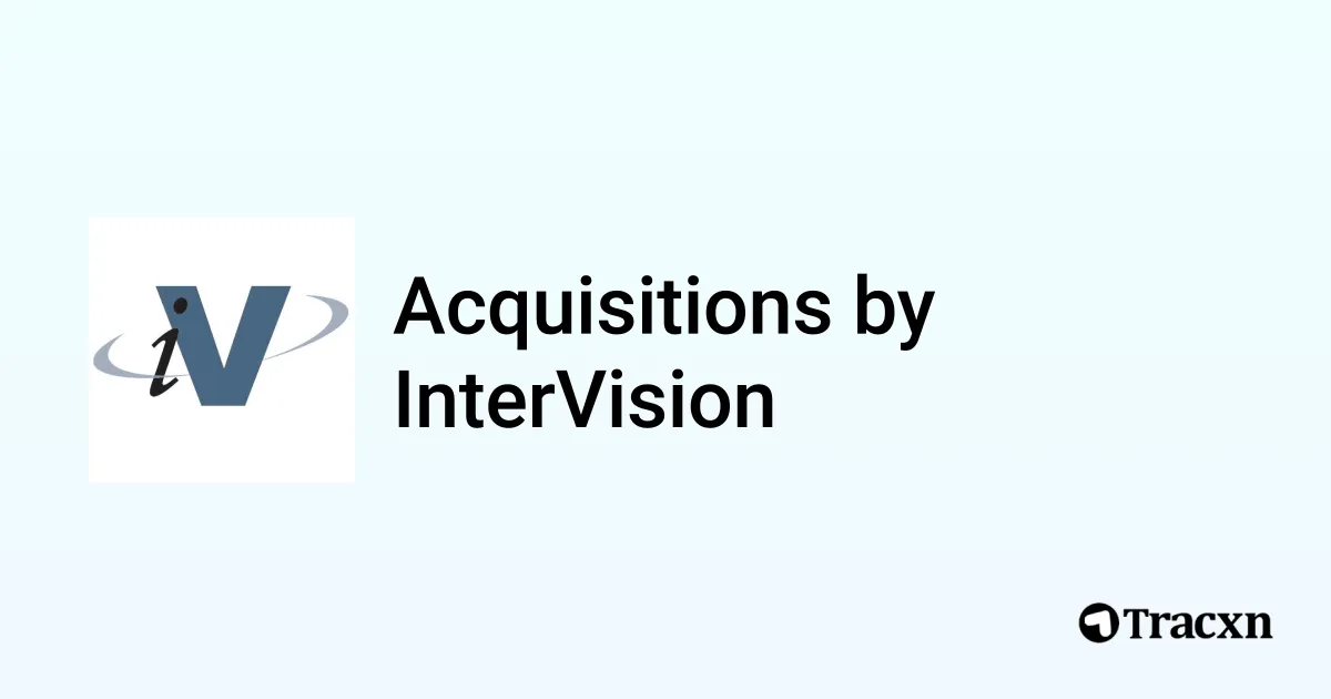 List of 5 Acquisitions by InterVision (Jan 2026) - Tracxn