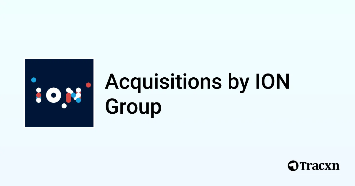 List of 12 Acquisitions by ION Group (Sep 2025) - Tracxn