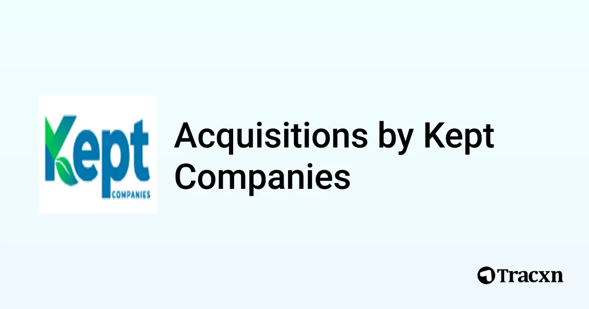 List of 4 Acquisitions by Kept Companies (Sep 2025) - Tracxn
