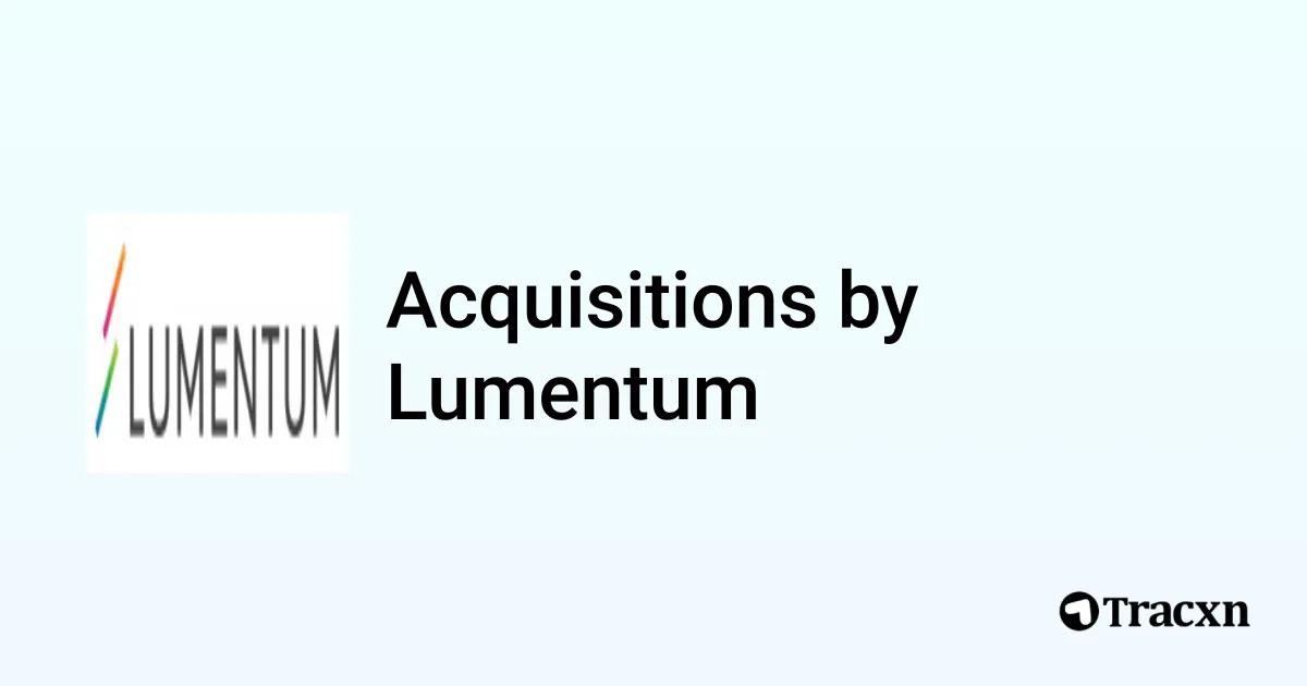 List of 4 Acquisitions by Lumentum (Jan 2026) - Tracxn