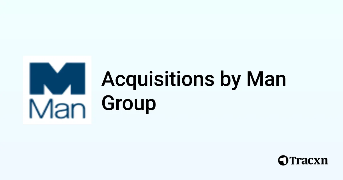 List of 7 Acquisitions by Man Group (Jan 2026) - Tracxn