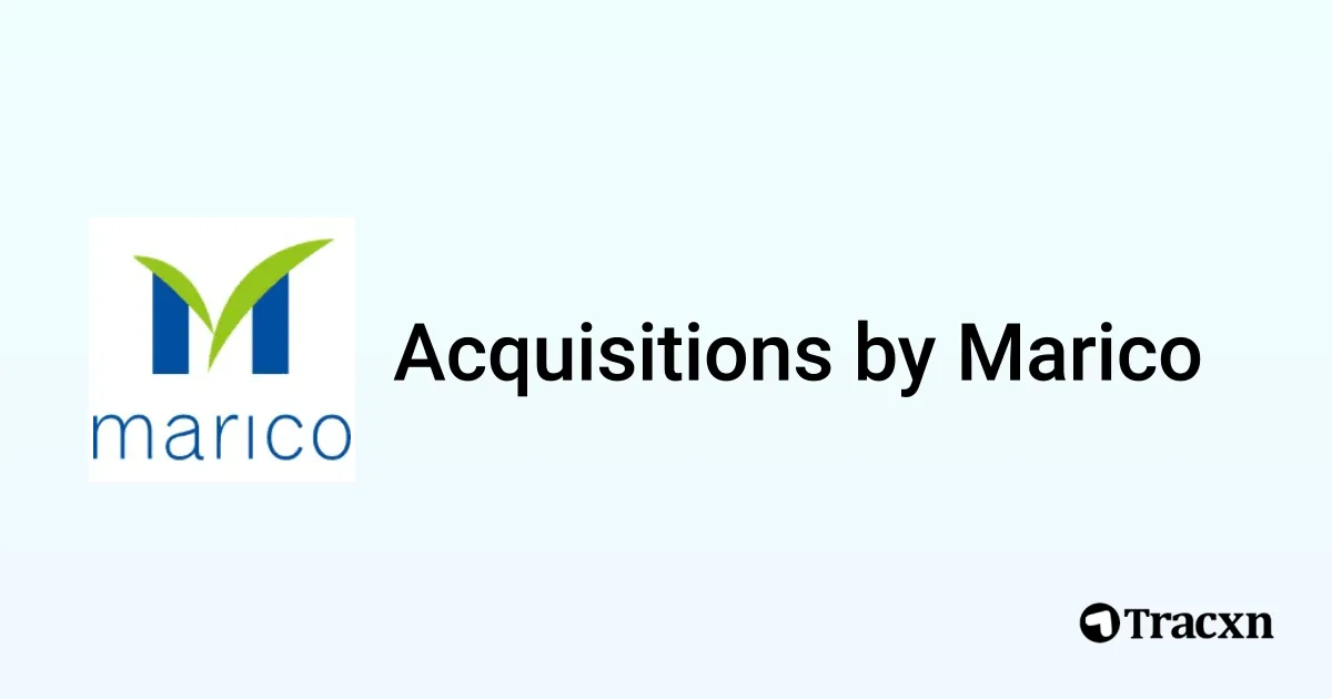 List of 9 Acquisitions by Marico (Sep 2025) - Tracxn