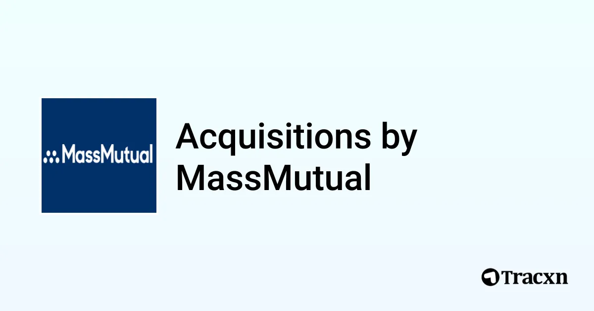 List of 10 Acquisitions by MassMutual (Sep 2025) - Tracxn