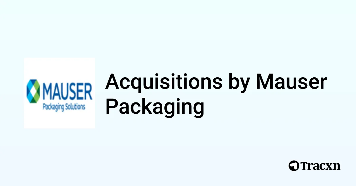 List of 9 Acquisitions by Mauser Packaging (Apr 2026) - Tracxn