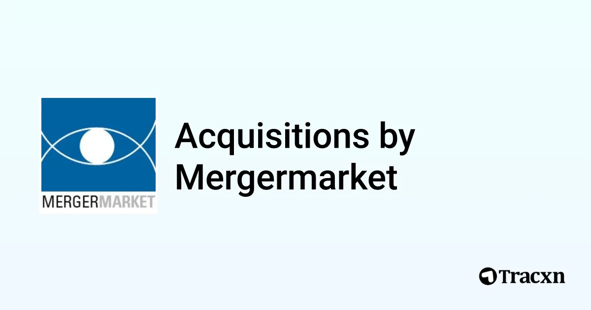 List of 4 Acquisitions by Mergermarket (Oct 2025) - Tracxn
