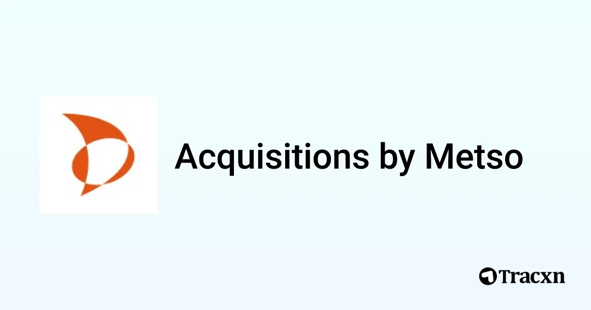 List of 15 Acquisitions by Metso (Jan 2026) - Tracxn