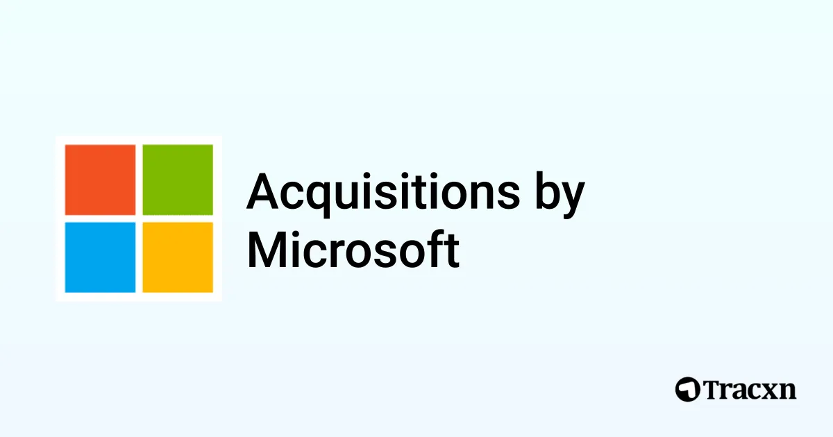 List of 211 Acquisitions by Microsoft (Sep 2025) - Tracxn