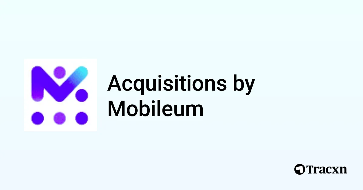 List of 7 Acquisitions by Mobileum (Apr 2026) - Tracxn