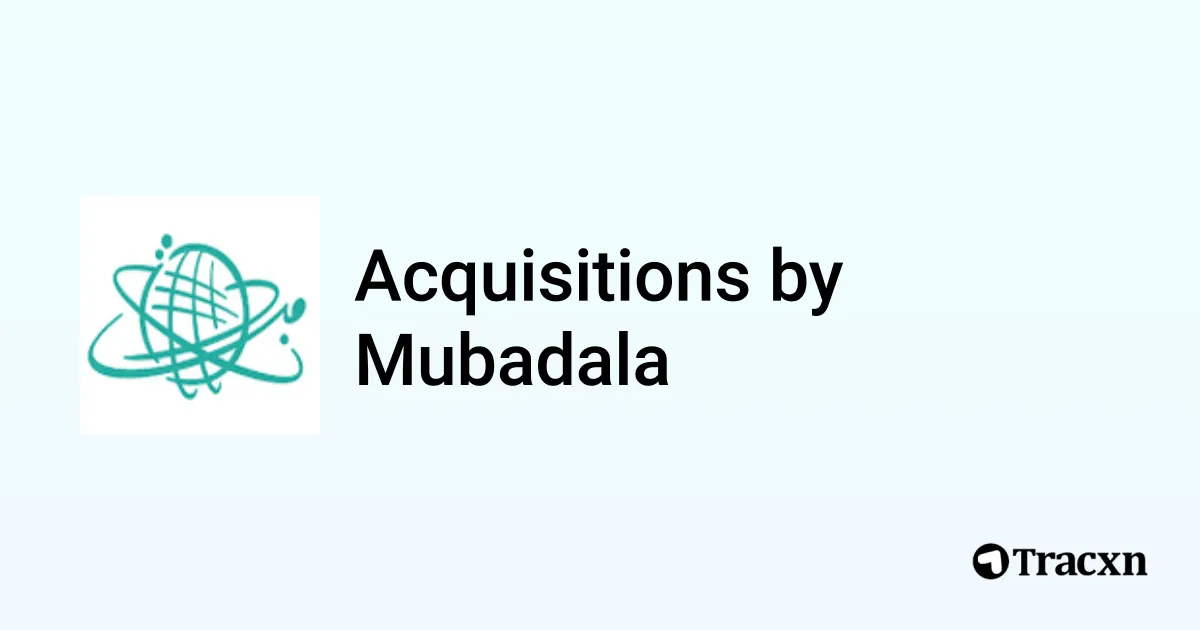 List of 34 Acquisitions by Mubadala (Feb 2026) - Tracxn