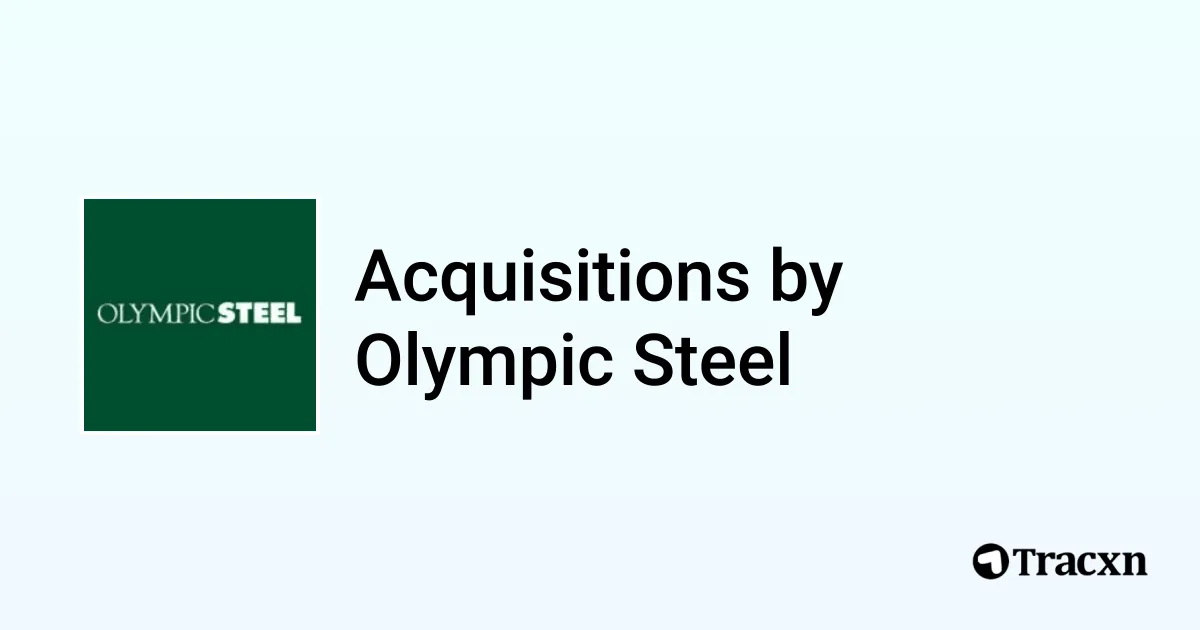 List of 7 Acquisitions by Olympic Steel (Sep 2025) - Tracxn