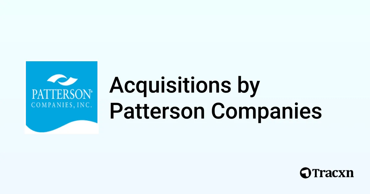List of 7 Acquisitions by Patterson Companies (Jan 2026) - Tracxn