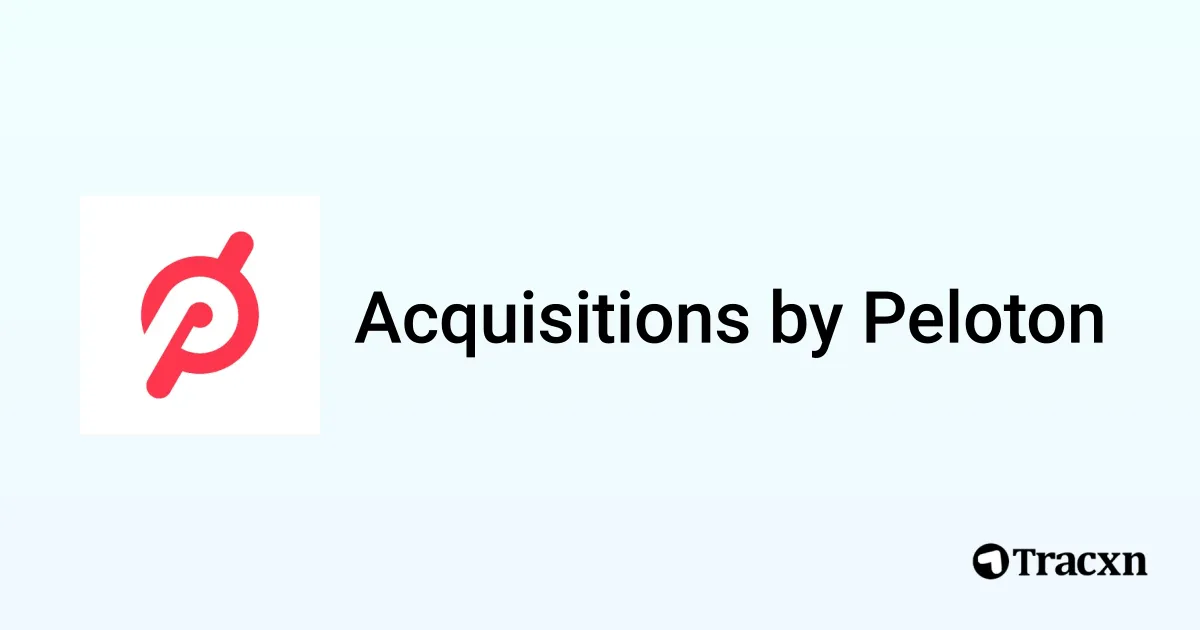 List of 8 Acquisitions by Peloton (Jan 2026) - Tracxn