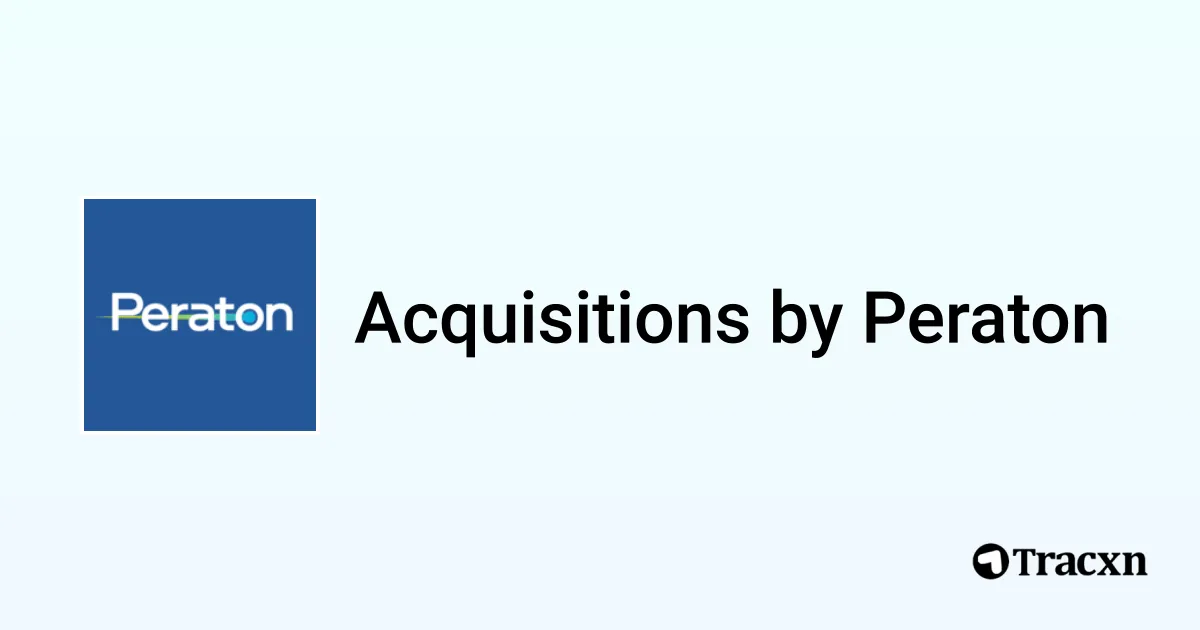 List of 3 Acquisitions by Peraton (Jan 2026) - Tracxn