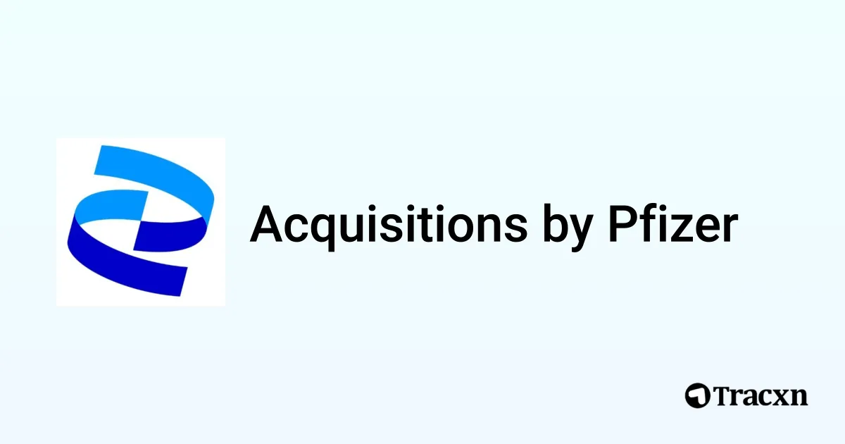 List of 42 Acquisitions by Pfizer (Jan 2026) - Tracxn