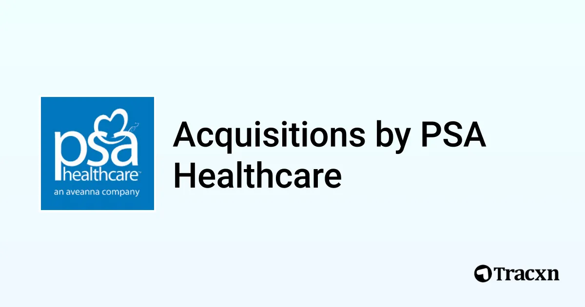 List of 4 Acquisitions by PSA Healthcare (Sep 2025) - Tracxn