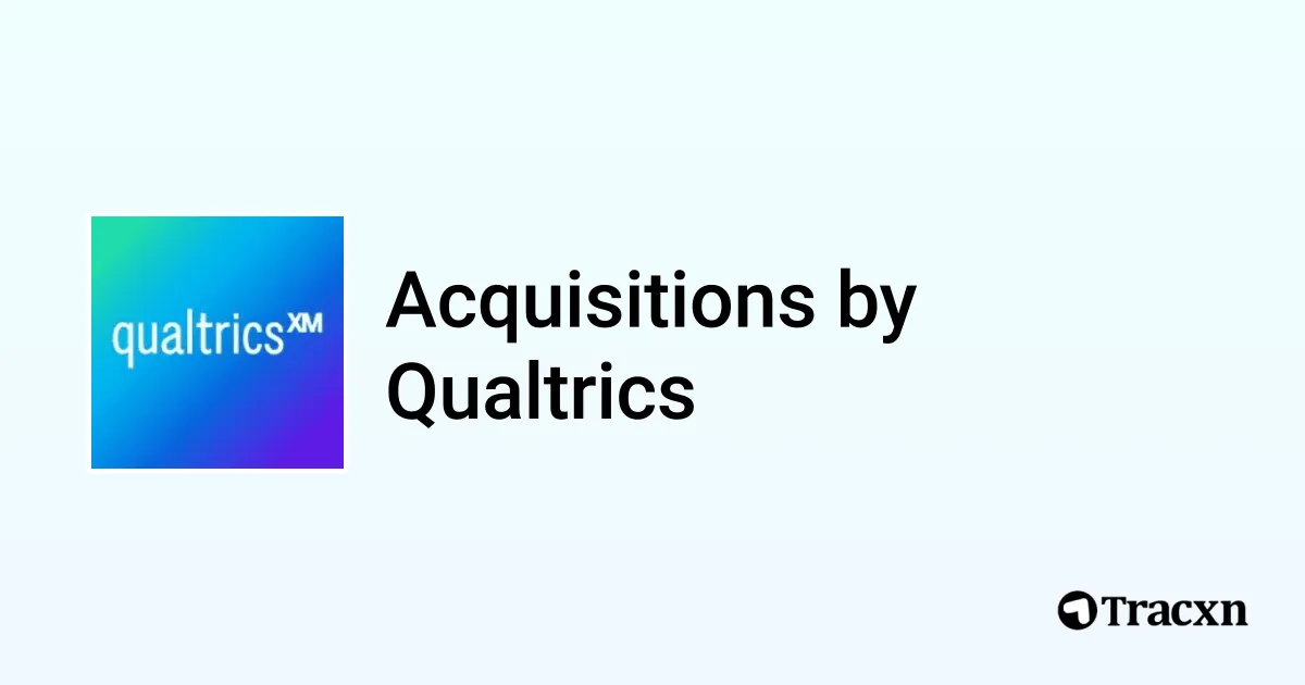 List of 6 Acquisitions by Qualtrics (Jan 2026) - Tracxn