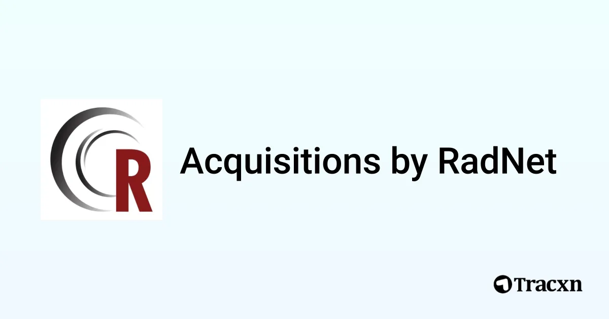 List of 9 Acquisitions by RadNet (Sep 2025) - Tracxn