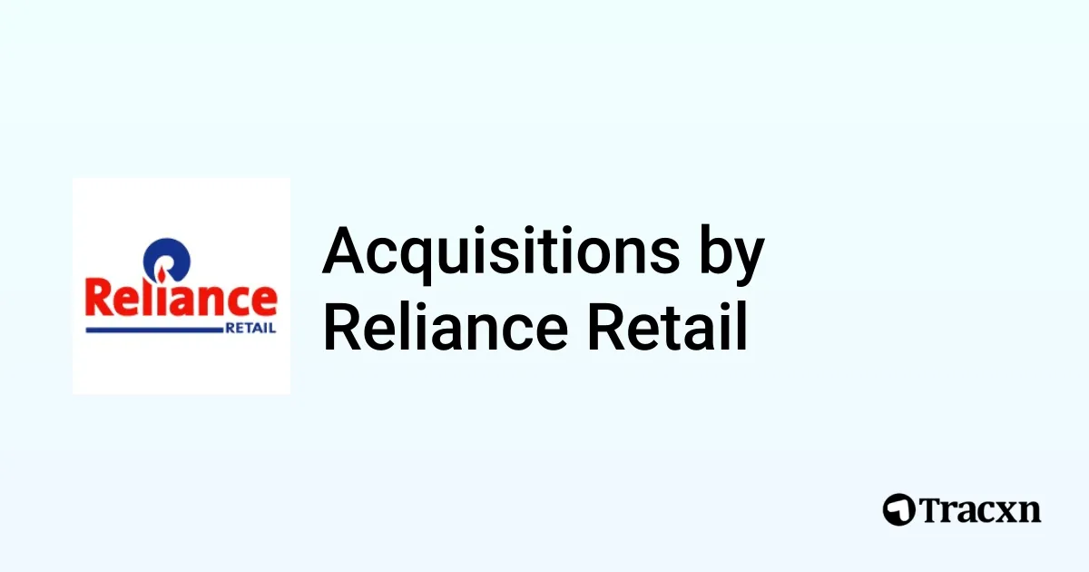 List of 25 Acquisitions by Reliance Retail (Jan 2026) - Tracxn