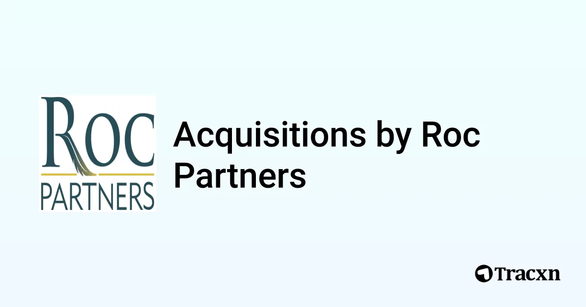 List of 3 Acquisitions by Roc Partners (Jul 2025) - Tracxn