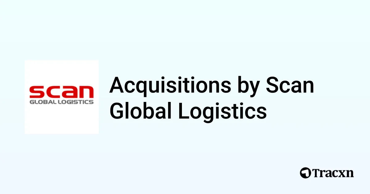 List of 17 Acquisitions by Scan Global Logistics (Sep 2025) - Tracxn