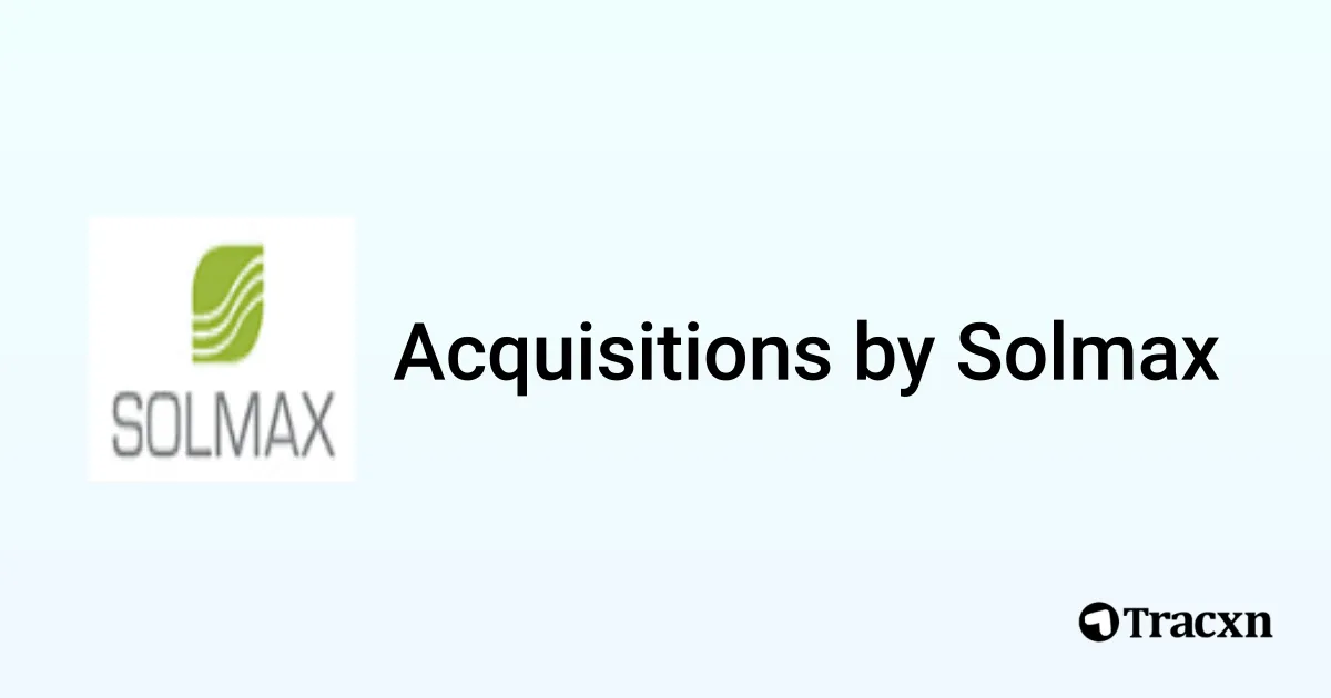 List of 3 Acquisitions by Solmax (Jan 2026) - Tracxn